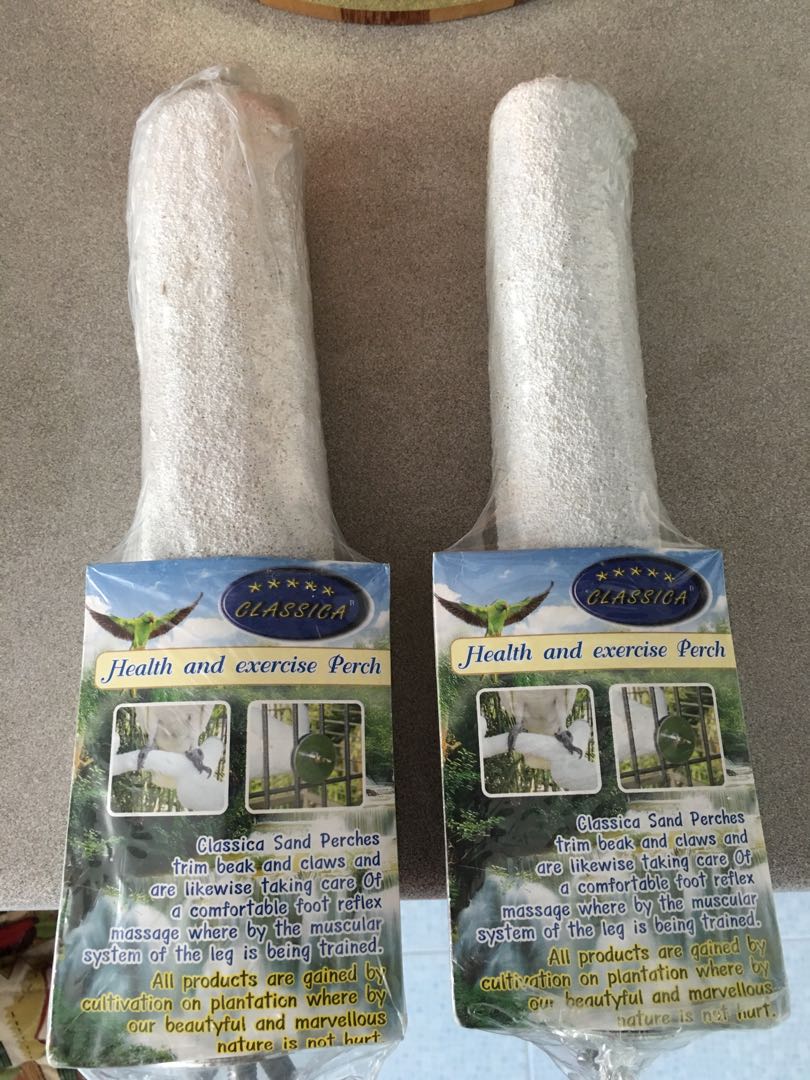 Parrot cement perches, Pet Supplies, Homes & Other Pet Accessories on ...