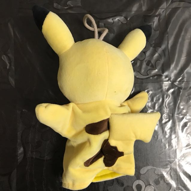 Pikachu hand puppet, Hobbies & Toys, Toys & Games on Carousell