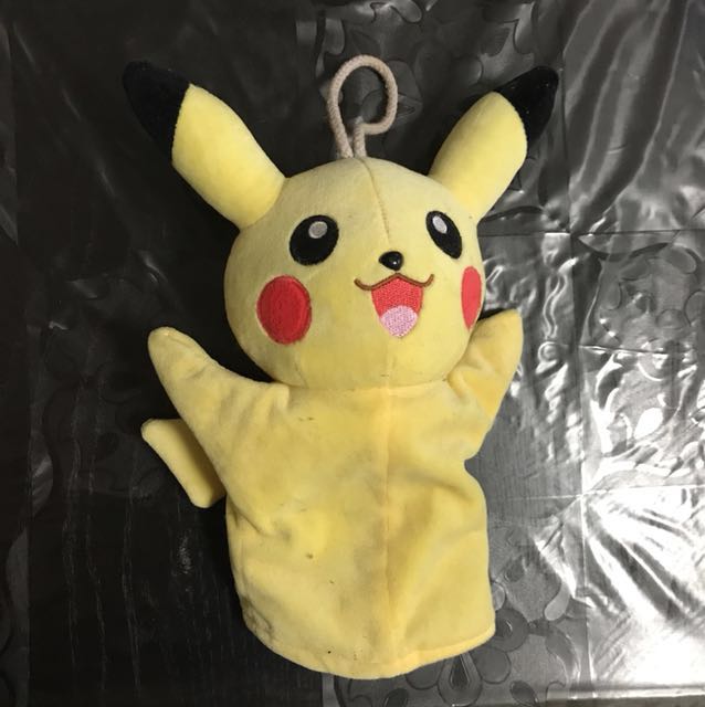 Pikachu hand puppet, Hobbies & Toys, Toys & Games on Carousell