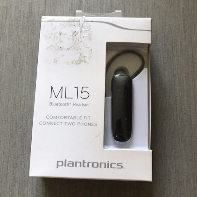 Plantronics ML15 Bluetooth Headset, Audio, Headphones & Headsets on ...