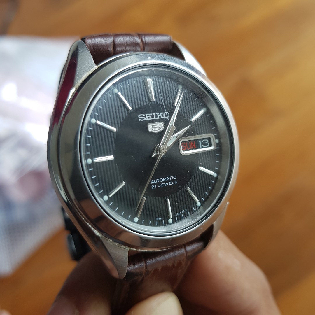 Seiko SNKL23 / SNKL23K1 / SNKL23J1, Men's Fashion, Watches ...