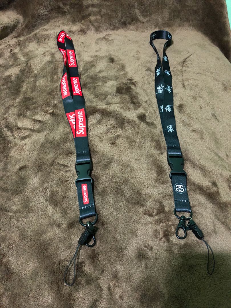 Supreme/Stussy Lanyards, Men's Fashion, Watches & Accessories, Caps ...