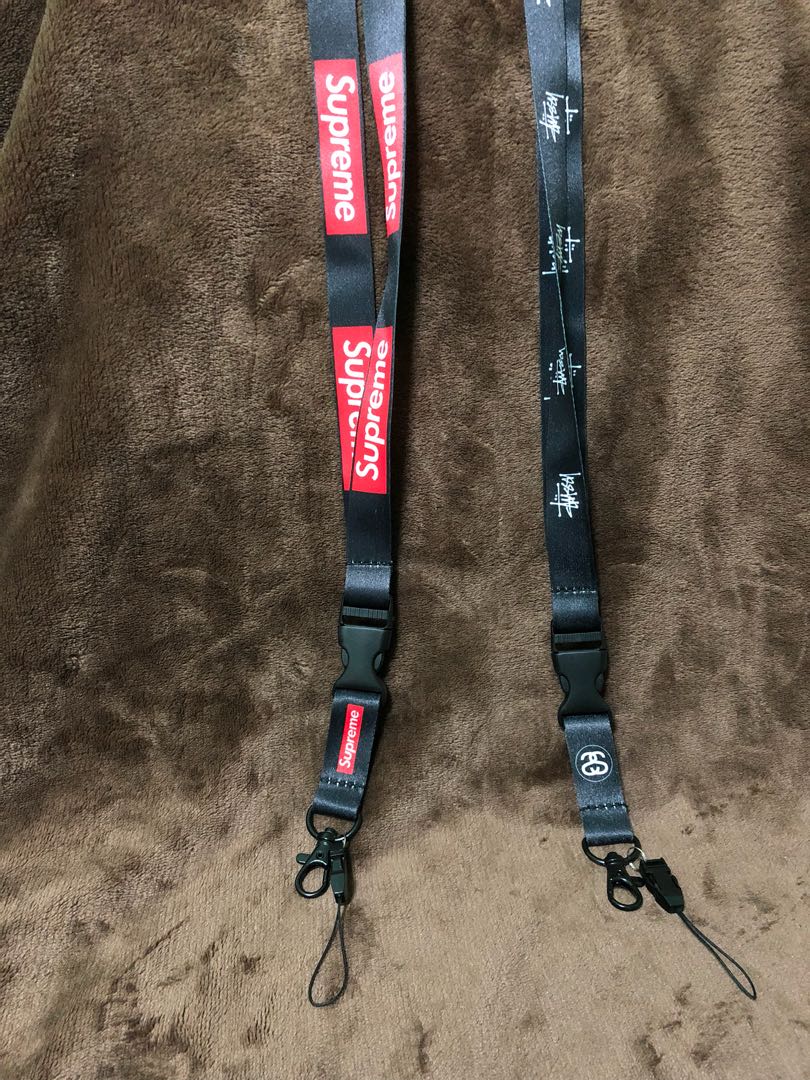 Supreme/Stussy Lanyards, Men's Fashion, Watches & Accessories, Caps ...