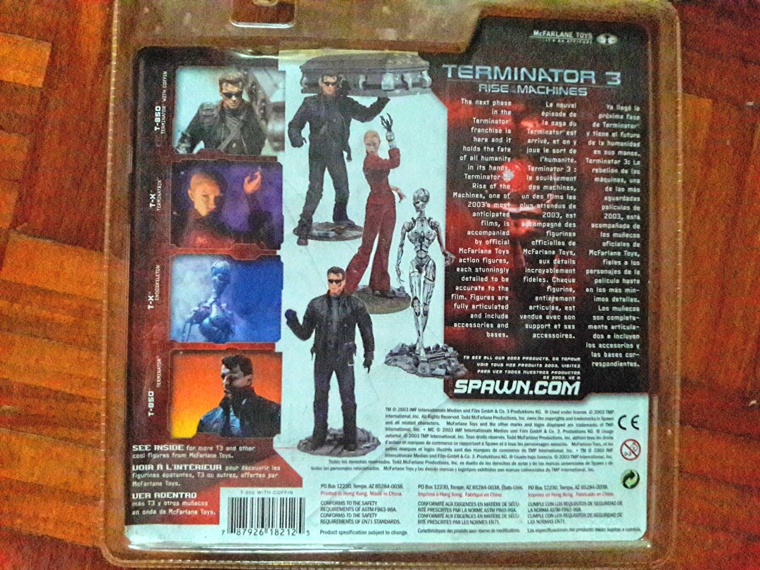 Terminator 3, T850 with coffin. MOC., Hobbies & Toys, Toys & Games on ...