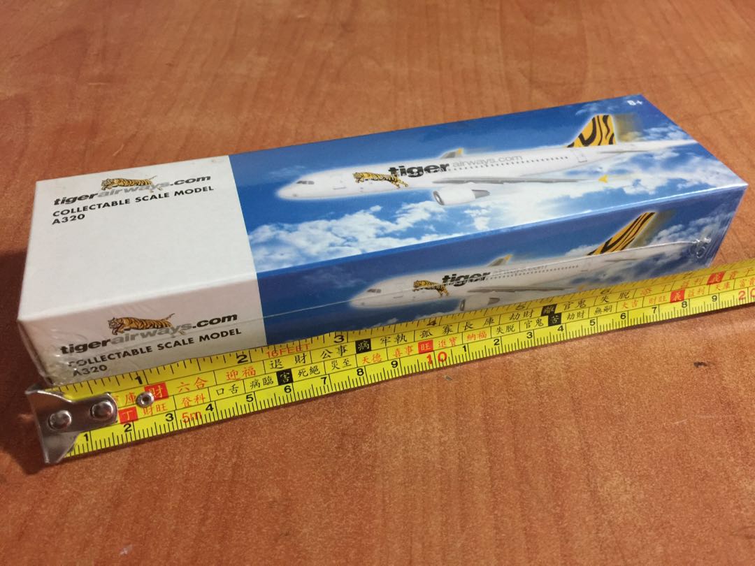 Tiger Airplane Model A320, Hobbies & Toys, Toys & Games on Carousell
