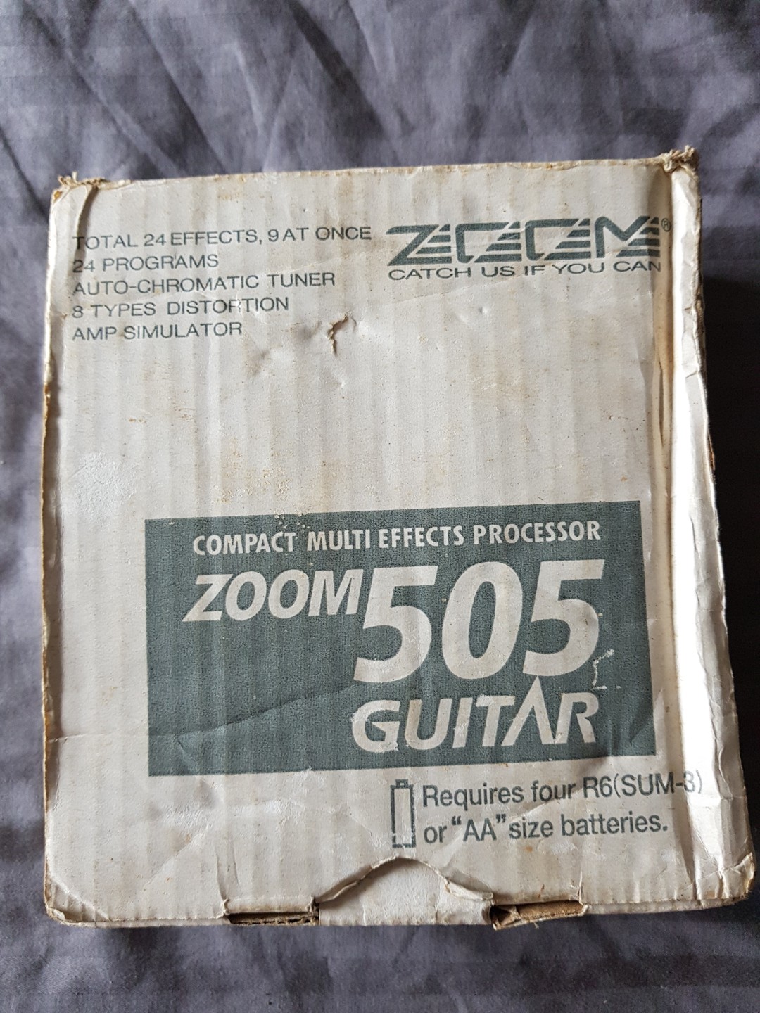 Zoom 505 Guitar 24 Effects Pedal, Hobbies & Toys, Music & Media ...