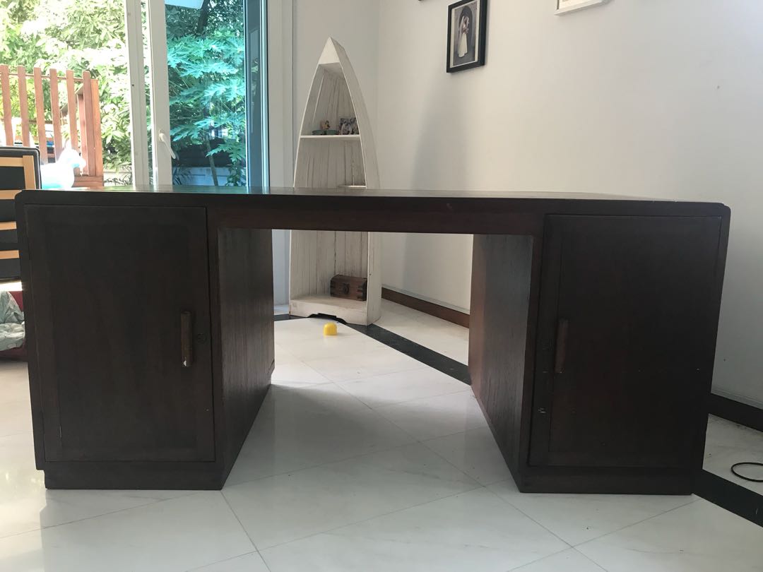 Antique Mr & Mrs Desk, Furniture & Home Living, Furniture, Other Home ...