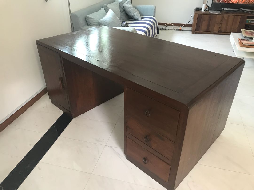 Antique Mr & Mrs Desk, Furniture & Home Living, Furniture, Other Home ...