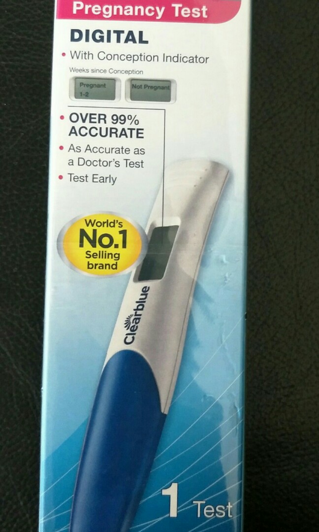 Brand new clearblue digital test kit, Babies & Kids, Nursing & Feeding ...
