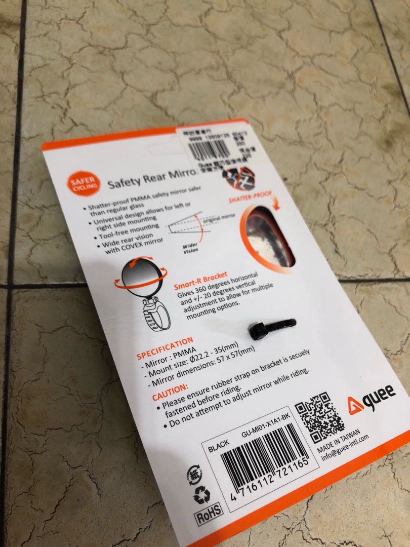 Brompton/Folding Bike Guee Side Mirror, Sports Equipment, Bicycles ...