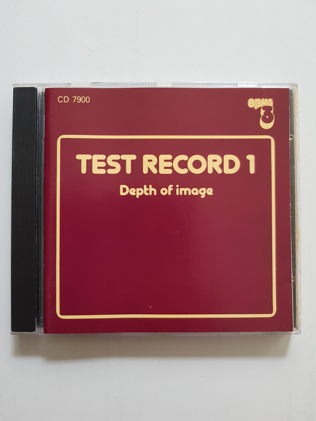 CD Opus3 Test Record 1 - Depth of Image, Hobbies & Toys, Music & Media ...