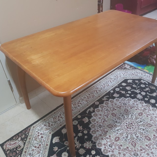 Dining table only., Furniture & Home Living, Furniture, Tables & Sets ...