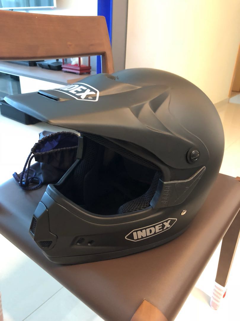 Index full face helmet, Motorcycles, Motorcycle Apparel on Carousell