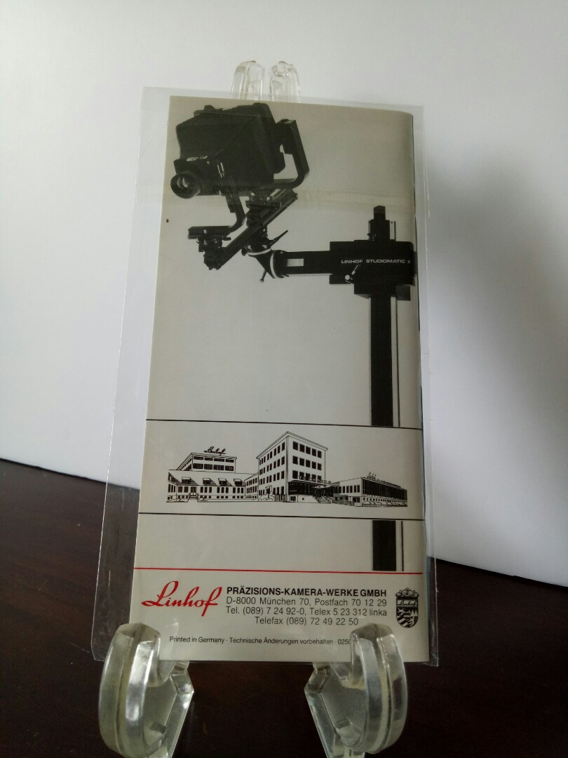 Linhof Accessory Tripods catalogue, Photography, Photography ...