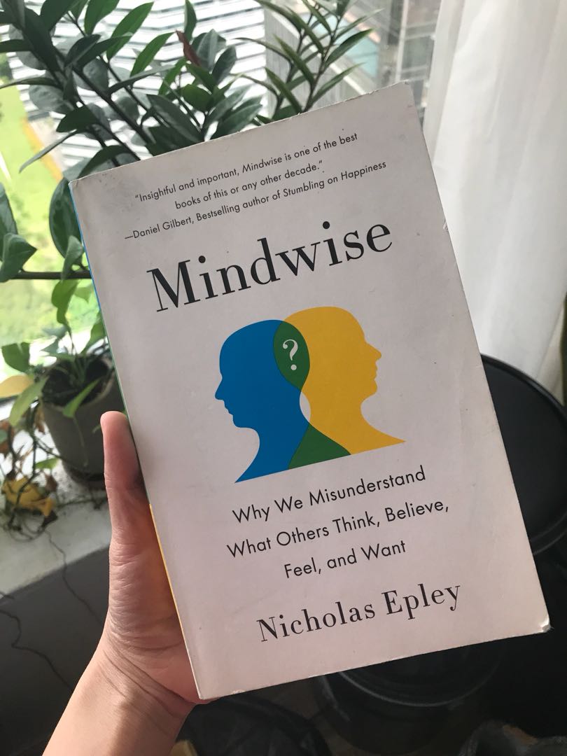 Mindwise by Nicholas Epley, Hobbies & Toys, Books & Magazines, Fiction & Non-Fiction on Carousell