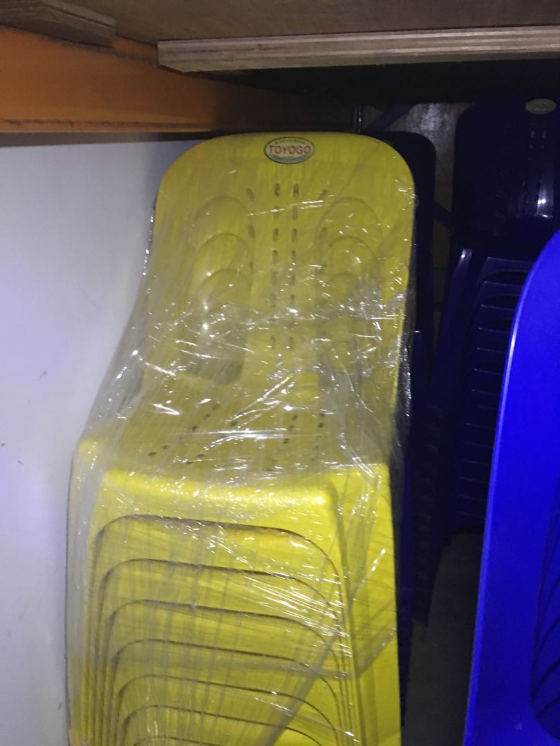 PVC chairs, Furniture & Home Living, Furniture, Chairs on Carousell
