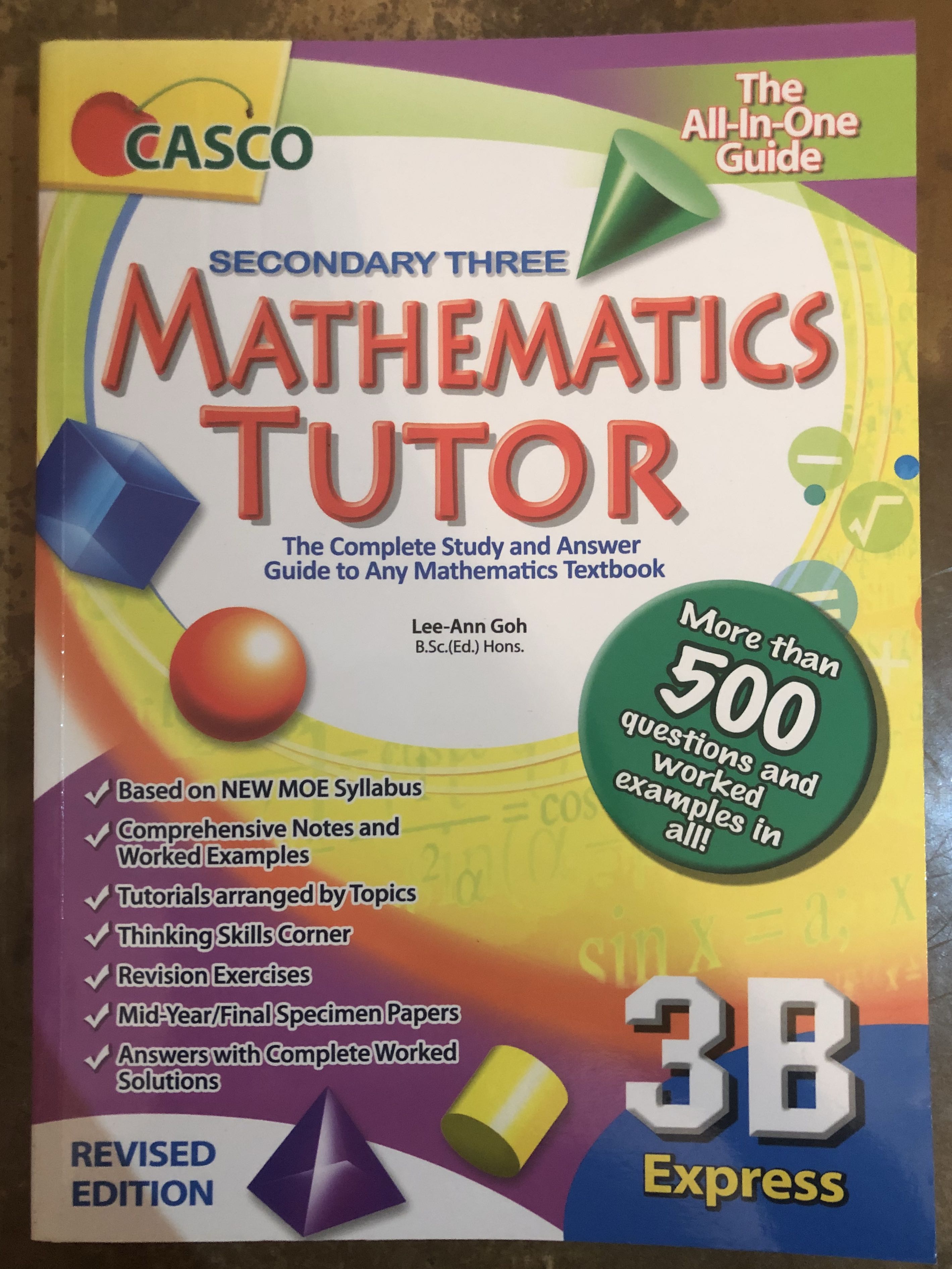 Secondary 3 Maths Guide Book, Hobbies & Toys, Books & Magazines ...