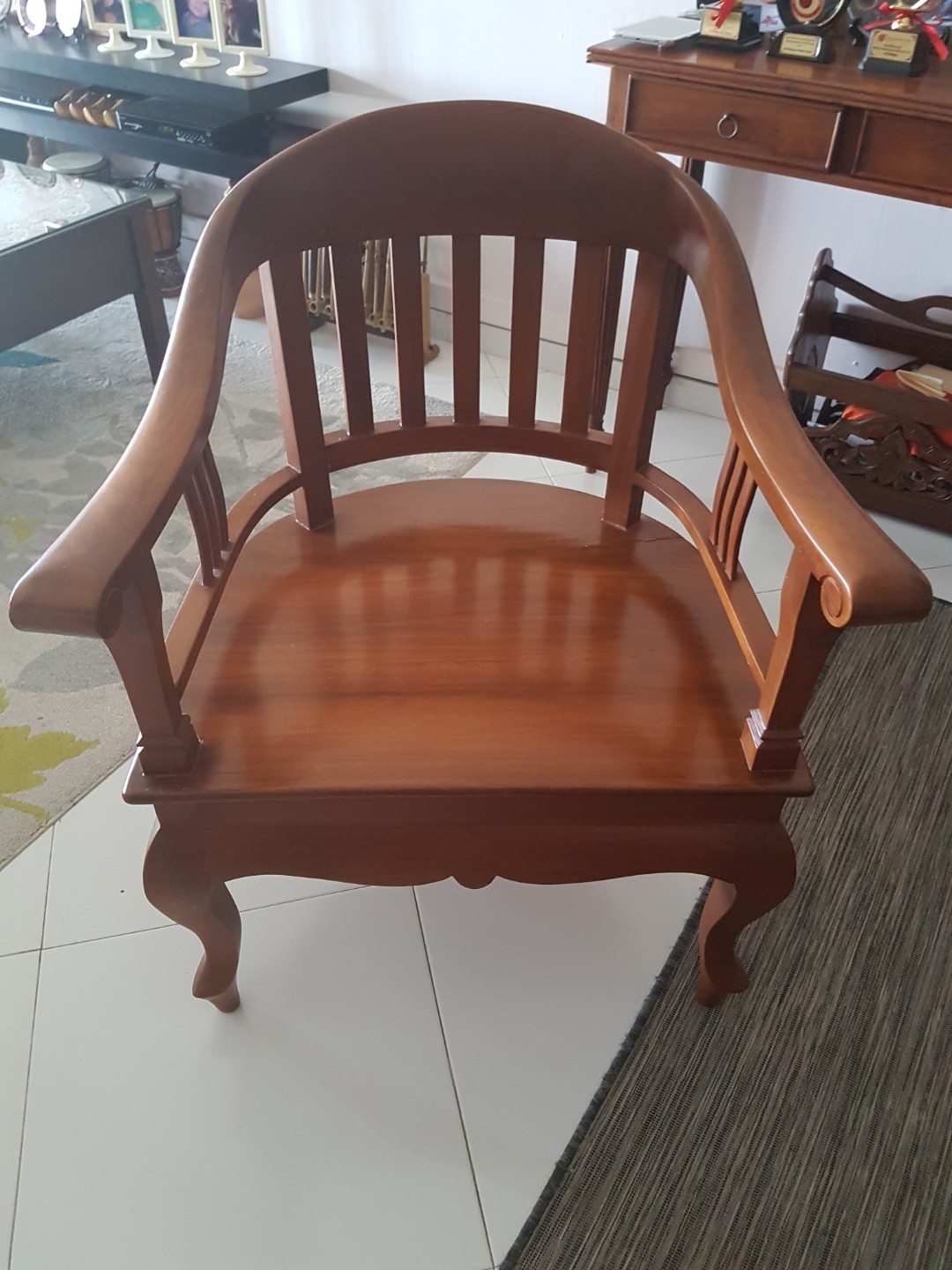 Teak Chair, Furniture & Home Living, Furniture, Chairs on Carousell