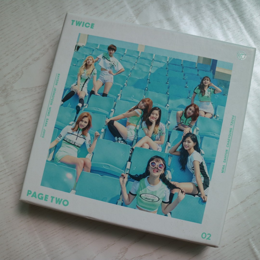TWICE PAGE TWO MINT, Hobbies & Toys, Memorabilia & Collectibles, K-Wave ...