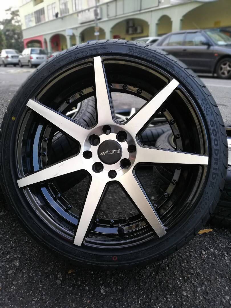 Vossen inforged 17 inch sports rim alza tayar baru. *Rim ini telah ...
