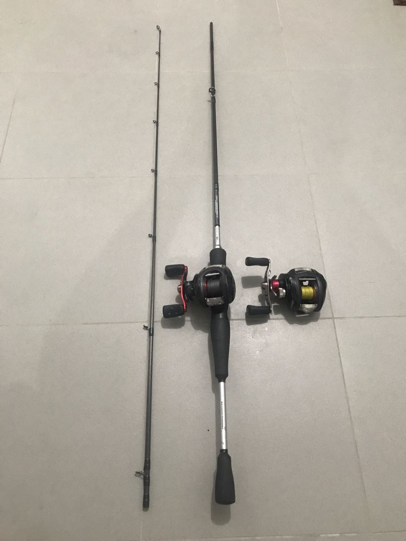 Daiwa Crossbait / Abu Garcia Revo & Blackmax, Sports Equipment, Fishing ...