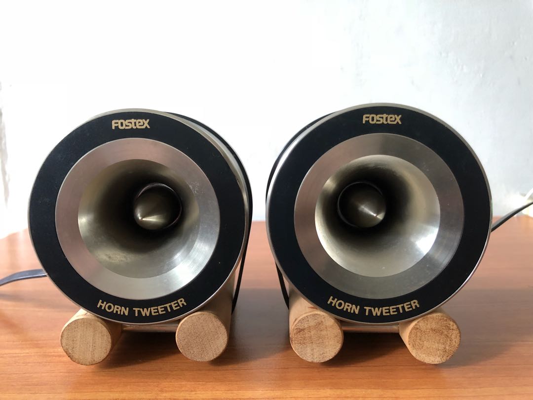 Fostex Horn Tweeter, Audio, Soundbars, Speakers & Amplifiers on Carousell