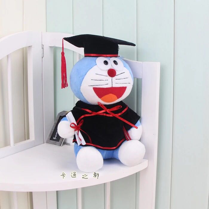Graduation Bear-Doraemon Graduation Bear, Hobbies & Toys, Toys & Games ...