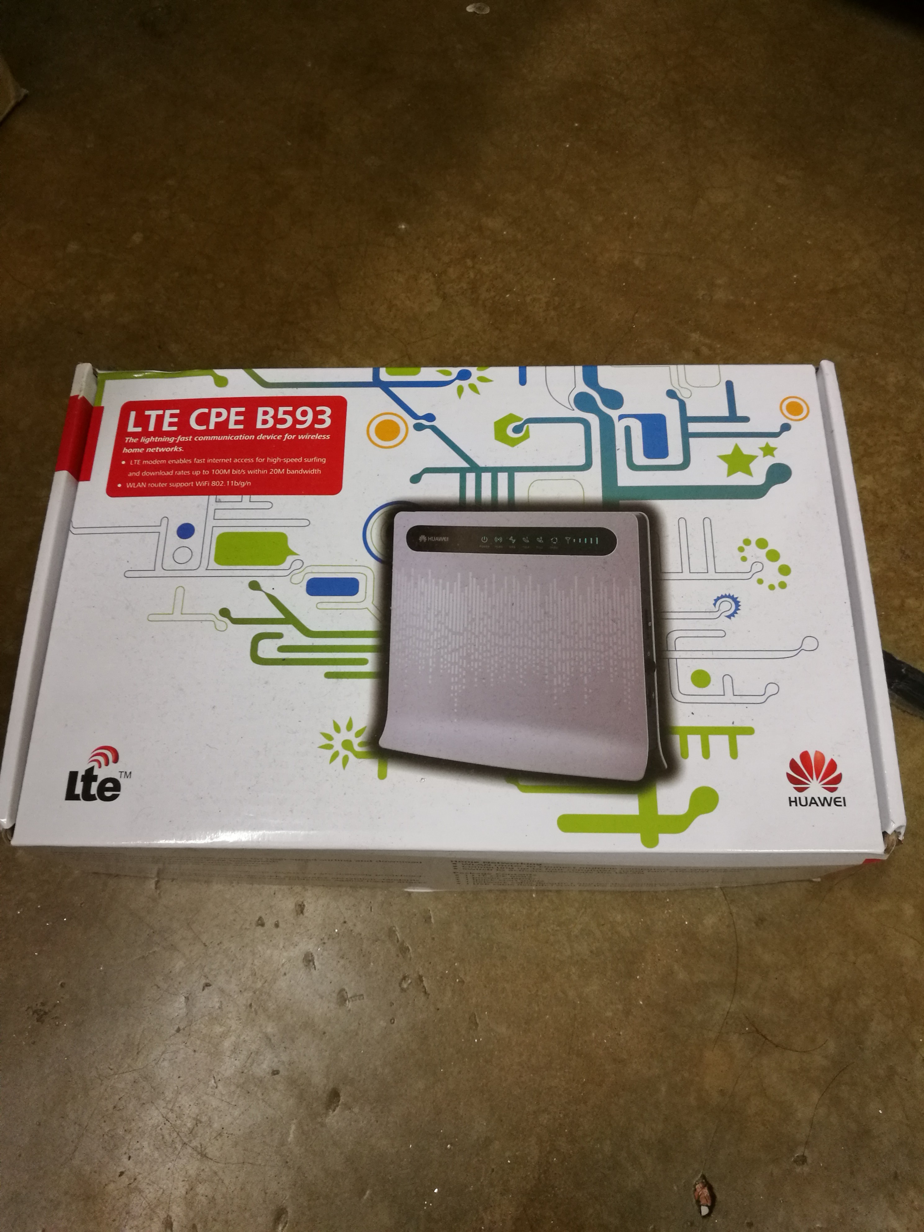 Huawei LTE CPE B593 Modem, Computers & Tech, Parts & Accessories ...