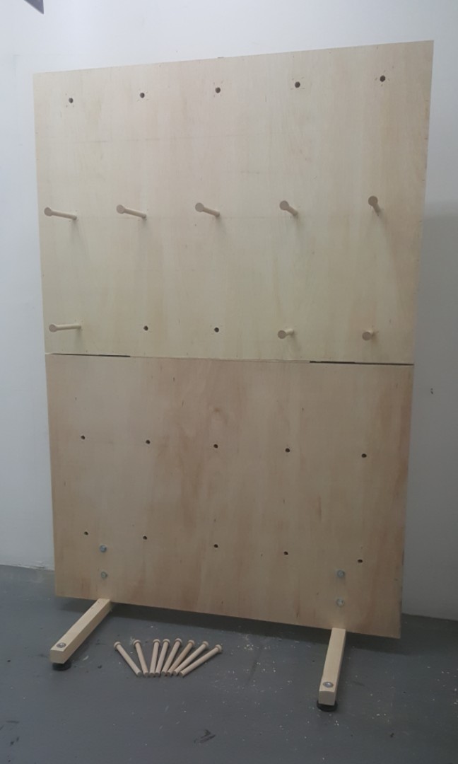 Pallet Craft - Wooden Display Peg Board, Furniture & Home Living ...