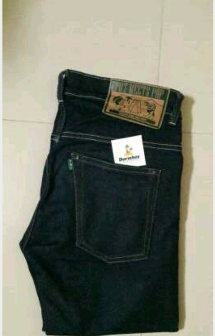Pmp denim thaistick jeans, Fesyen Pria, Pakaian di Carousell