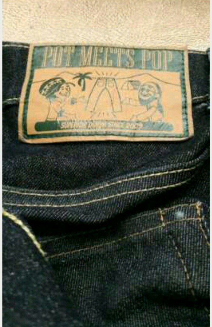 Pmp denim thaistick jeans, Fesyen Pria, Pakaian di Carousell