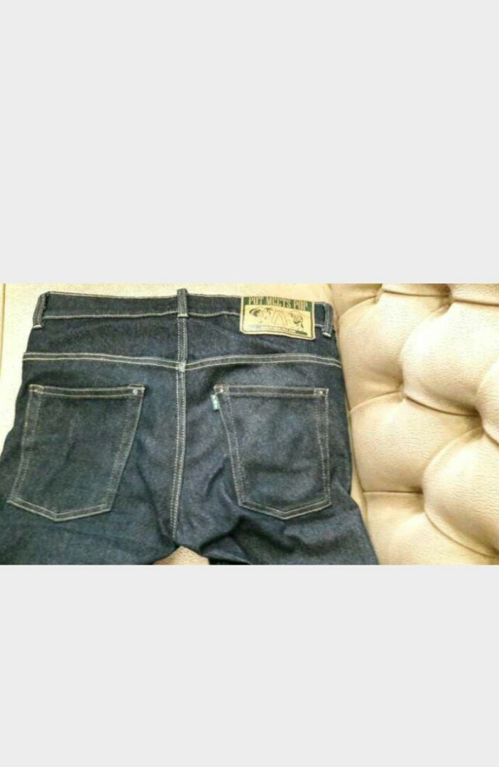 Pmp denim thaistick jeans, Fesyen Pria, Pakaian di Carousell