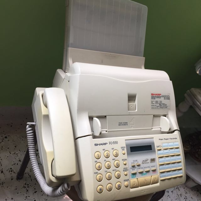 Retro fax Machine, Hobbies & Toys, Memorabilia & Collectibles, Vintage ...