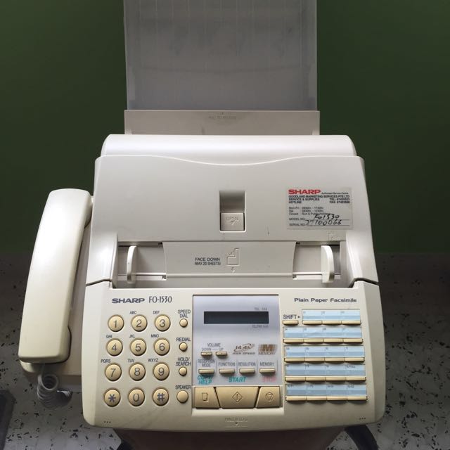 Retro fax Machine, Hobbies & Toys, Memorabilia & Collectibles, Vintage ...