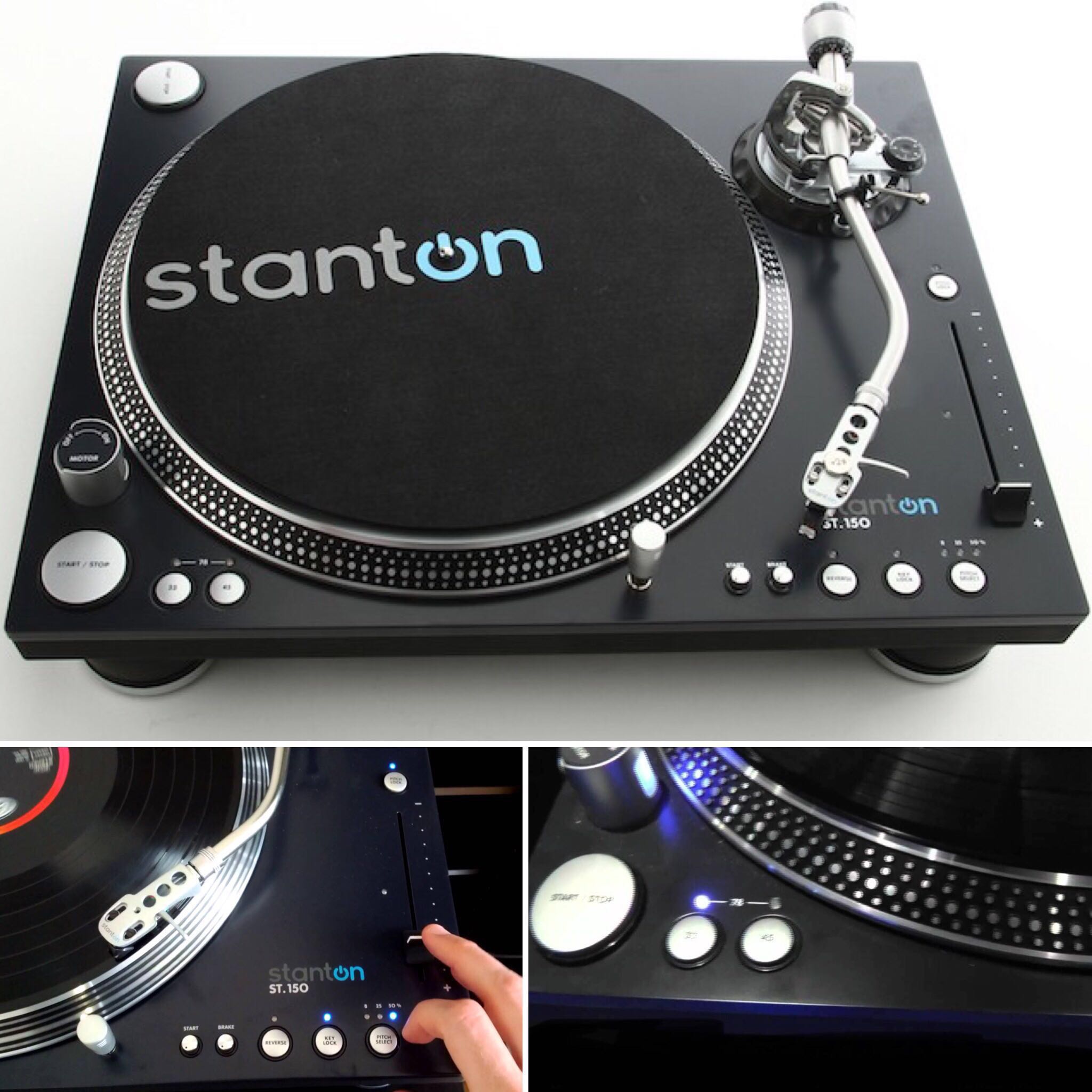 Stanton ST-150 Heavy Duty 18 Kg Professional Digital Direct-Drive ...