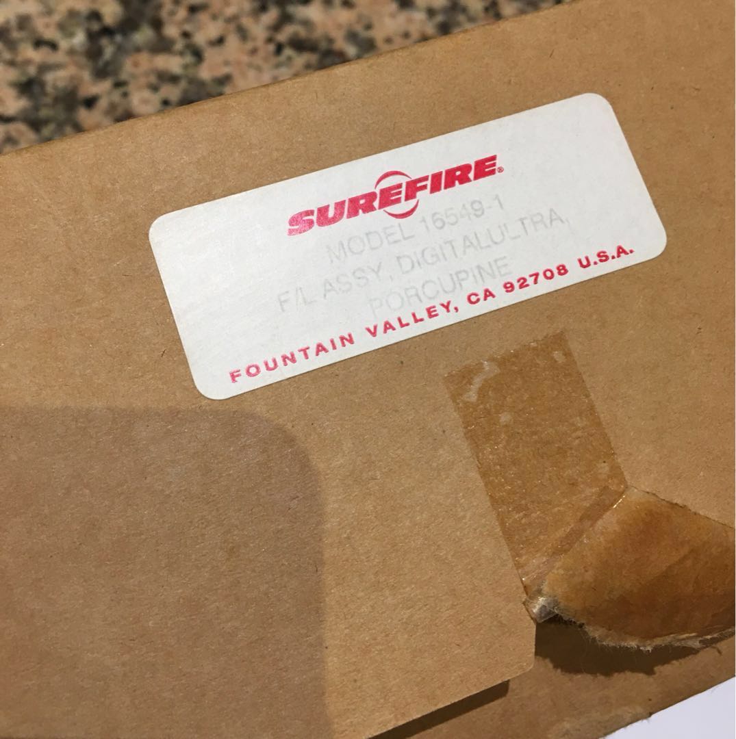 Surefire Porcupine U2 TACTICAL flashlight, Sports Equipment, Hiking ...