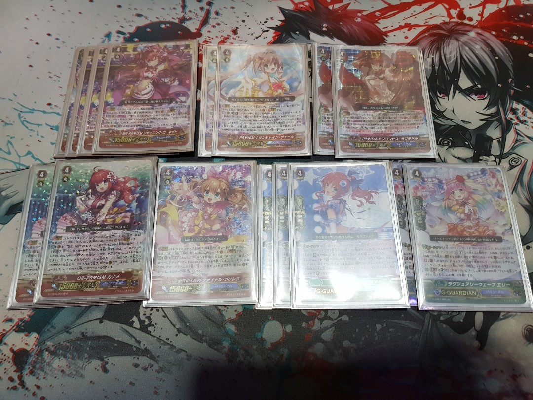 WTS Cardfight Vanguard Bermuda Triangle Prism Full Deck, Hobbies & Toys, Toys & Games on Carousell