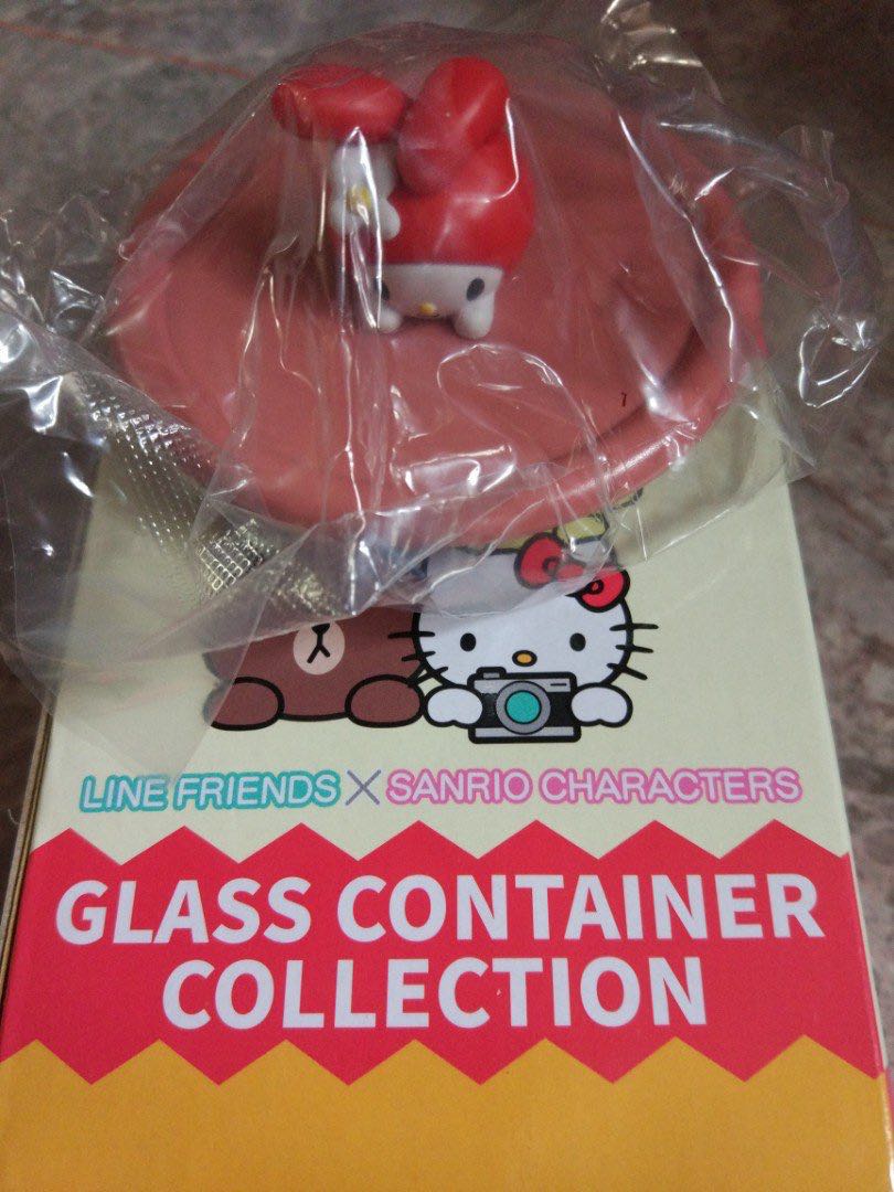 7-11 Line friends Sanrio Character Glass container collection, Hobbies ...