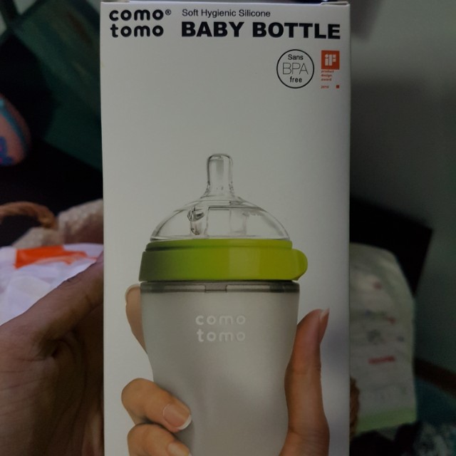 Comotomo Milk Bottle, Babies & Kids, Nursing & Feeding, Breastfeeding ...