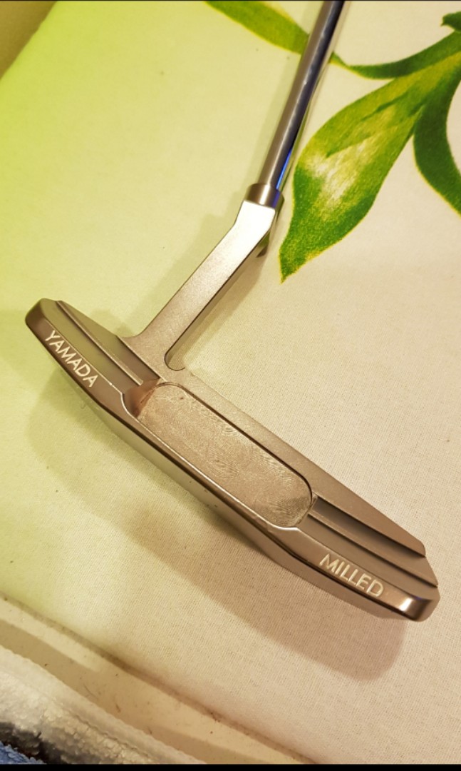 Rare in Singapore.. Milled Face Yamada premium Japanese Golf putter ...