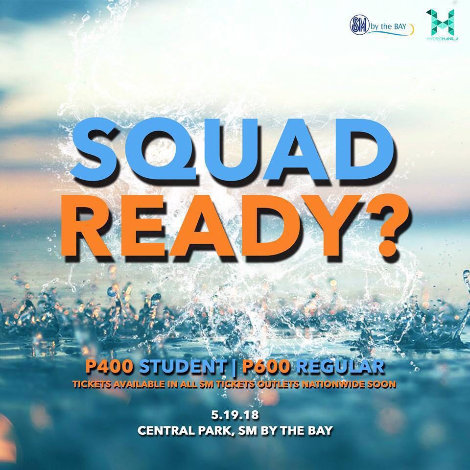Hydro Manila presents Splash Fest Tickets, Tickets & Vouchers, Event ...