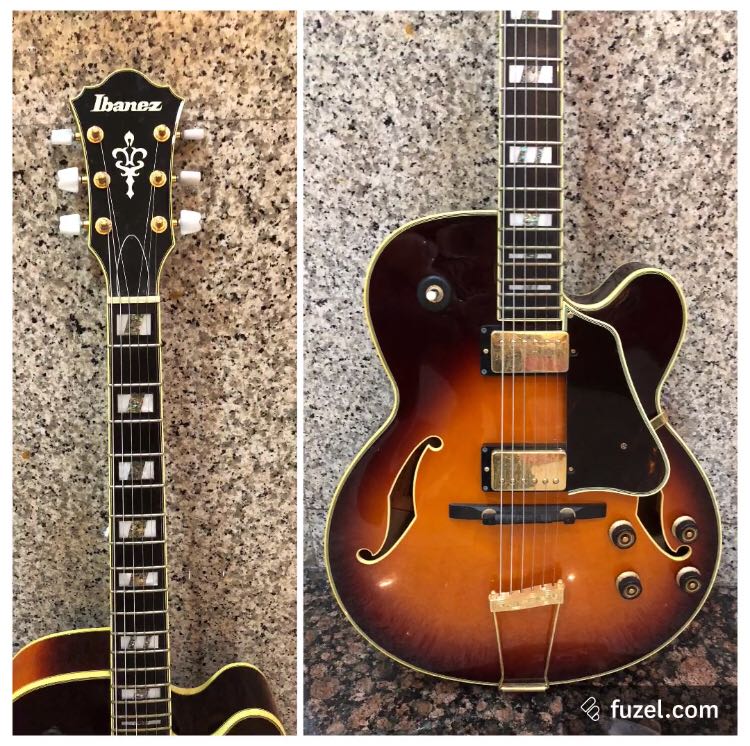 Ibanez Artstar AF-180 MIJ Hollow Body Jazz Guitar 2012, Hobbies & Toys, Music & Media, Musical ...