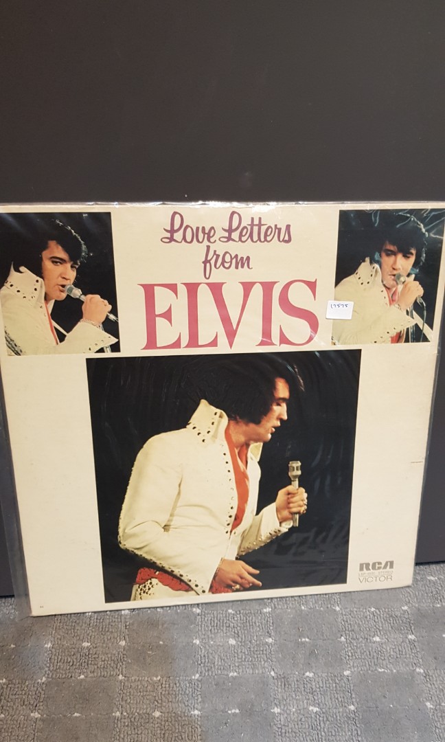 Love letters from Elvis vinyl, Hobbies & Toys, Music & Media, Vinyls on ...