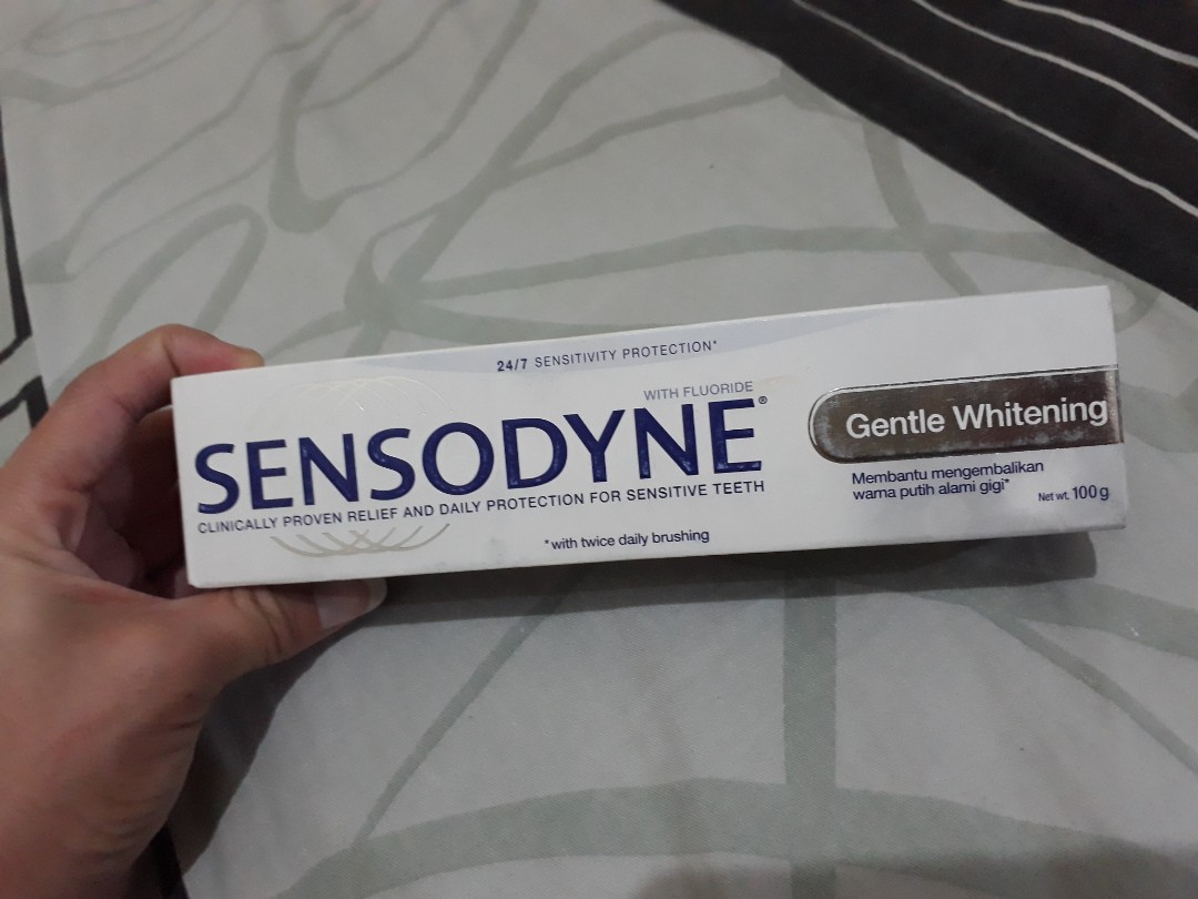 odol sensodyne, Kesehatan & Kecantikan, Kulit, Sabun & Tubuh di Carousell