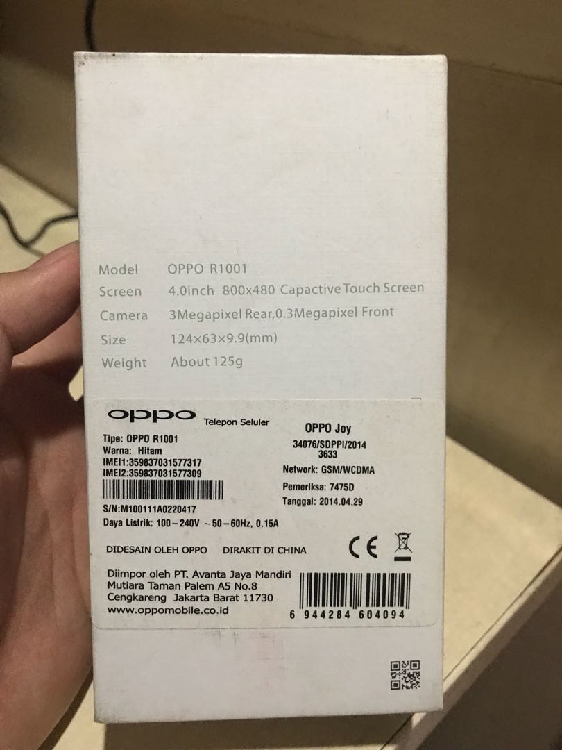 Oppo Joy 1001 NEGO TIPIS, Telepon Seluler & Tablet di Carousell