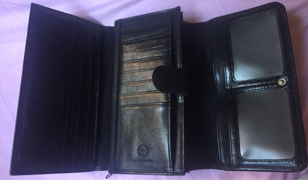 Original Hickok Ladies Long Wallet (Genuine leather), Women's Fashion ...