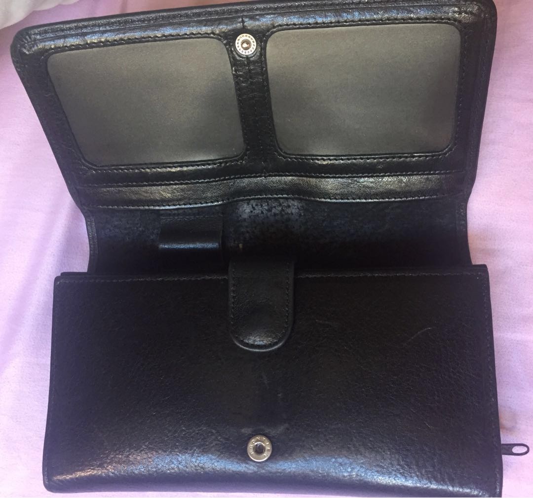 Original Hickok Ladies Long Wallet (Genuine leather), Women's Fashion ...