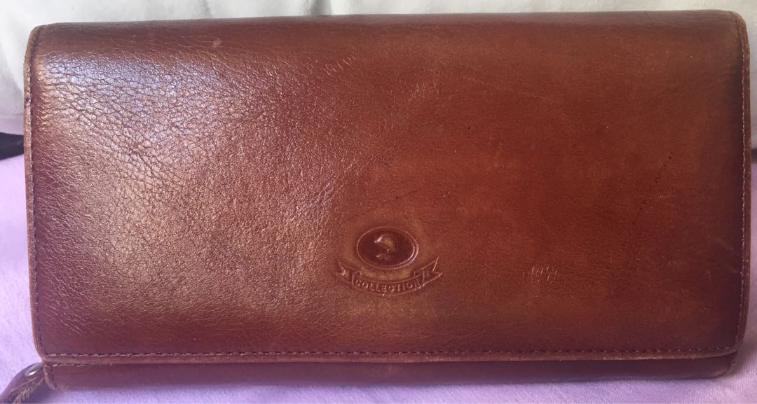 Original McJIM Ladies Long wallet (genuine leather), Women's Fashion ...