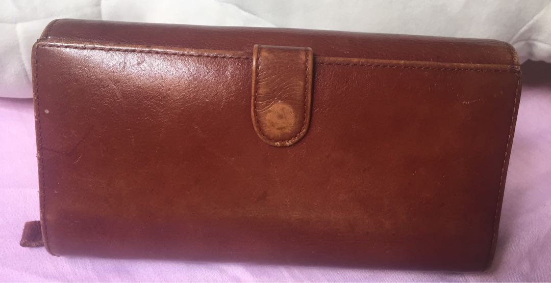 Original McJIM Ladies Long wallet (genuine leather), Women's Fashion ...