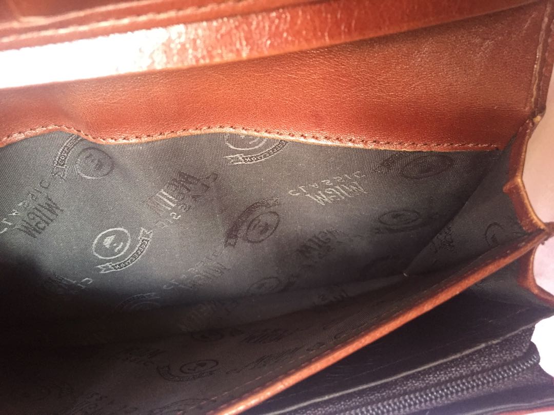 Original McJIM Ladies Long wallet (genuine leather), Women's Fashion ...